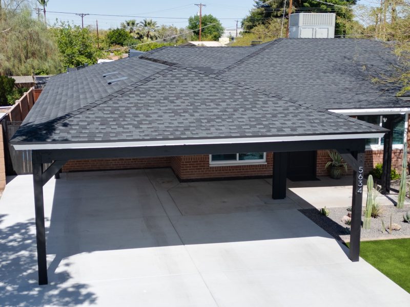 Carport Additions Project in Phoenix, AZ